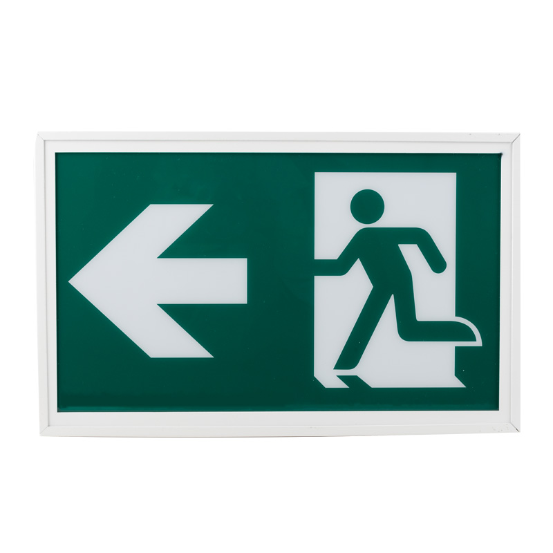 China CSA Listed Steel Running Man Fire Emergency Exit Sign Made In ...
