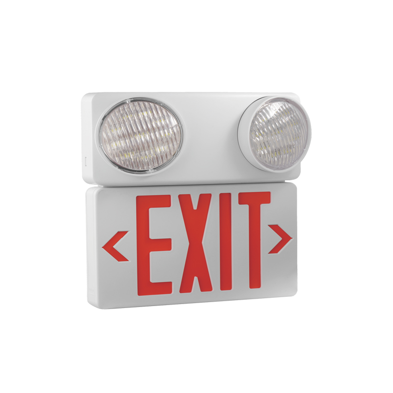 China Pakistan Rechargeable LED Emergency Exit Sign Combo Beam Light ...