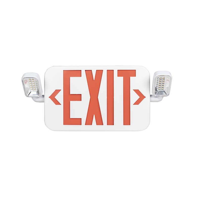 China Fast delivery Fire Exit Signs - Two Adjustable Heads Emergency ...
