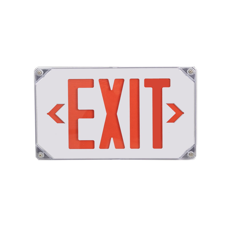 China UL Listed IP65 Weatherproof Wet Location LED Emergency Exit Sign ...